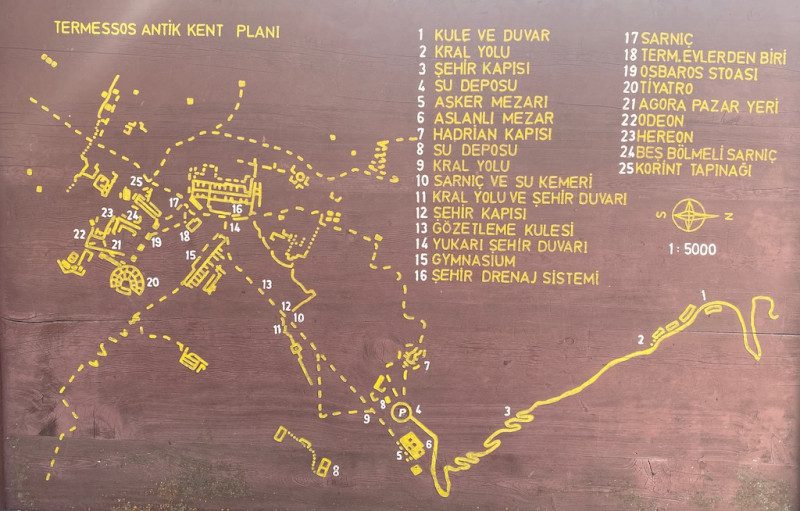 Termessos Antik Kenti | Küçük Dünya | Gezi Rehberi